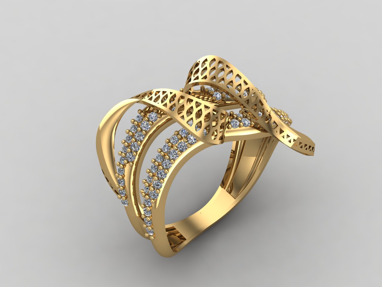 3D file WOMEN RING - 3DM RENDER DETAIL 3D PRINT MODEL - 💍・3D printer ...