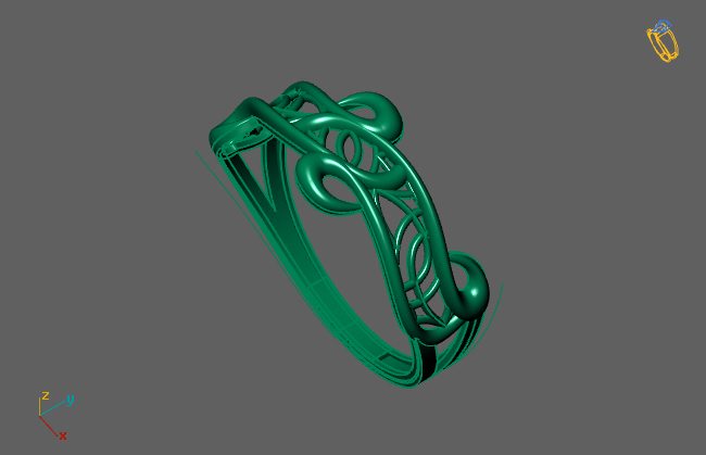 3D file Ring For Women - 3DM RENDER DETAIL 3D PRINT MODEL - 💍・3D print ...