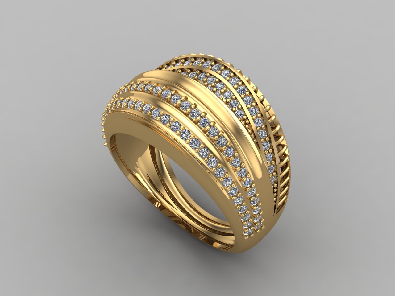 3D file Women Ring 3DM Womens Ring 3d models 3D print model 3D print ...