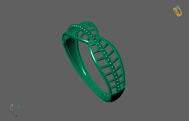 3D file Ring For Women - 3DM RENDER DETAIL 3D PRINT MODEL - 💍・3D print ...