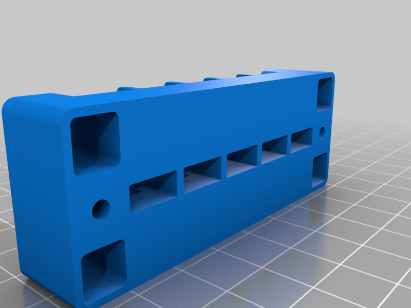 Free STL file Terminal Strip/Block (5 Position)・3D printable design to ...