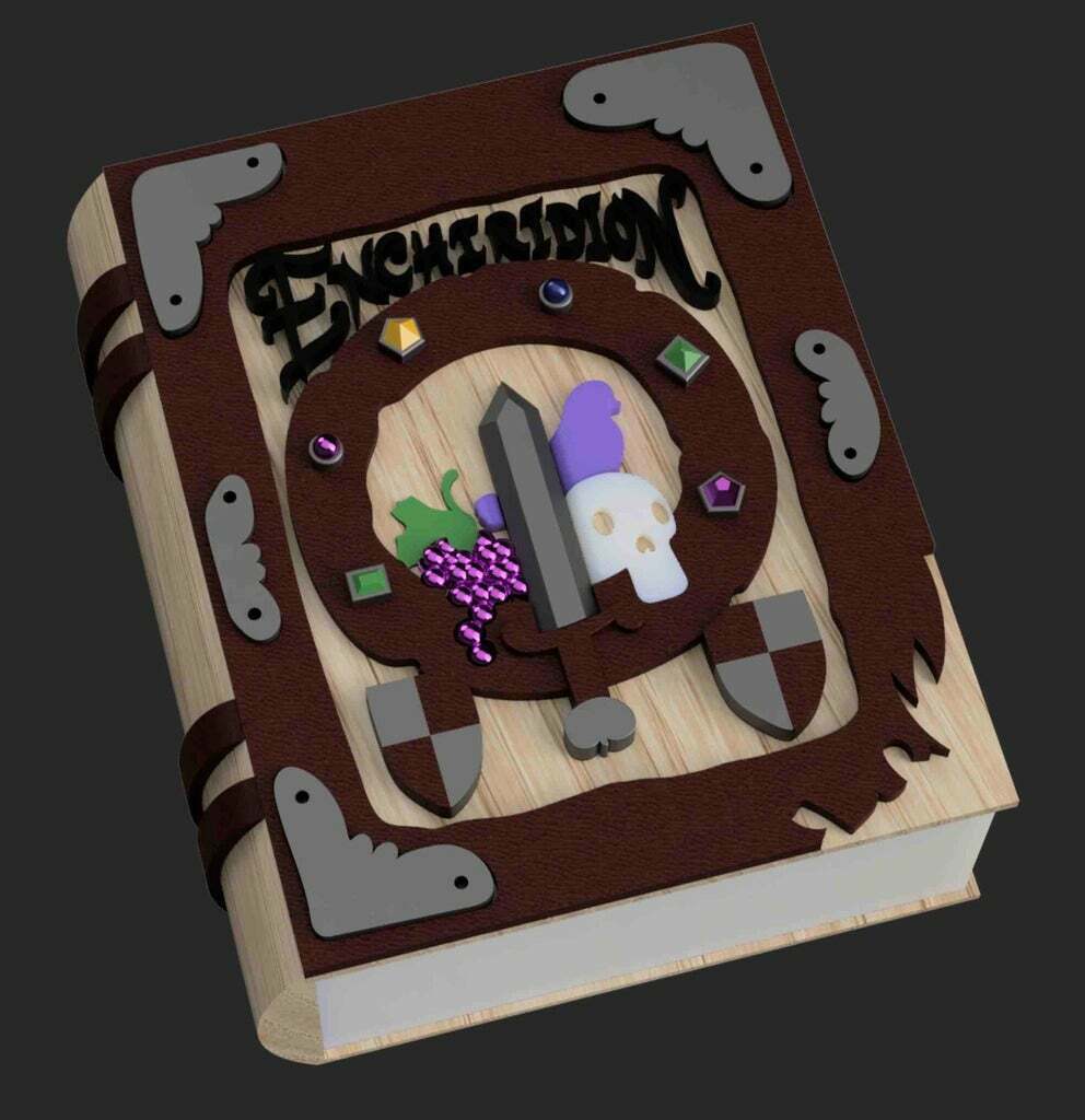 Free STL file The Enchiridion (Adventure Time) 🏛️・3D printable design ...