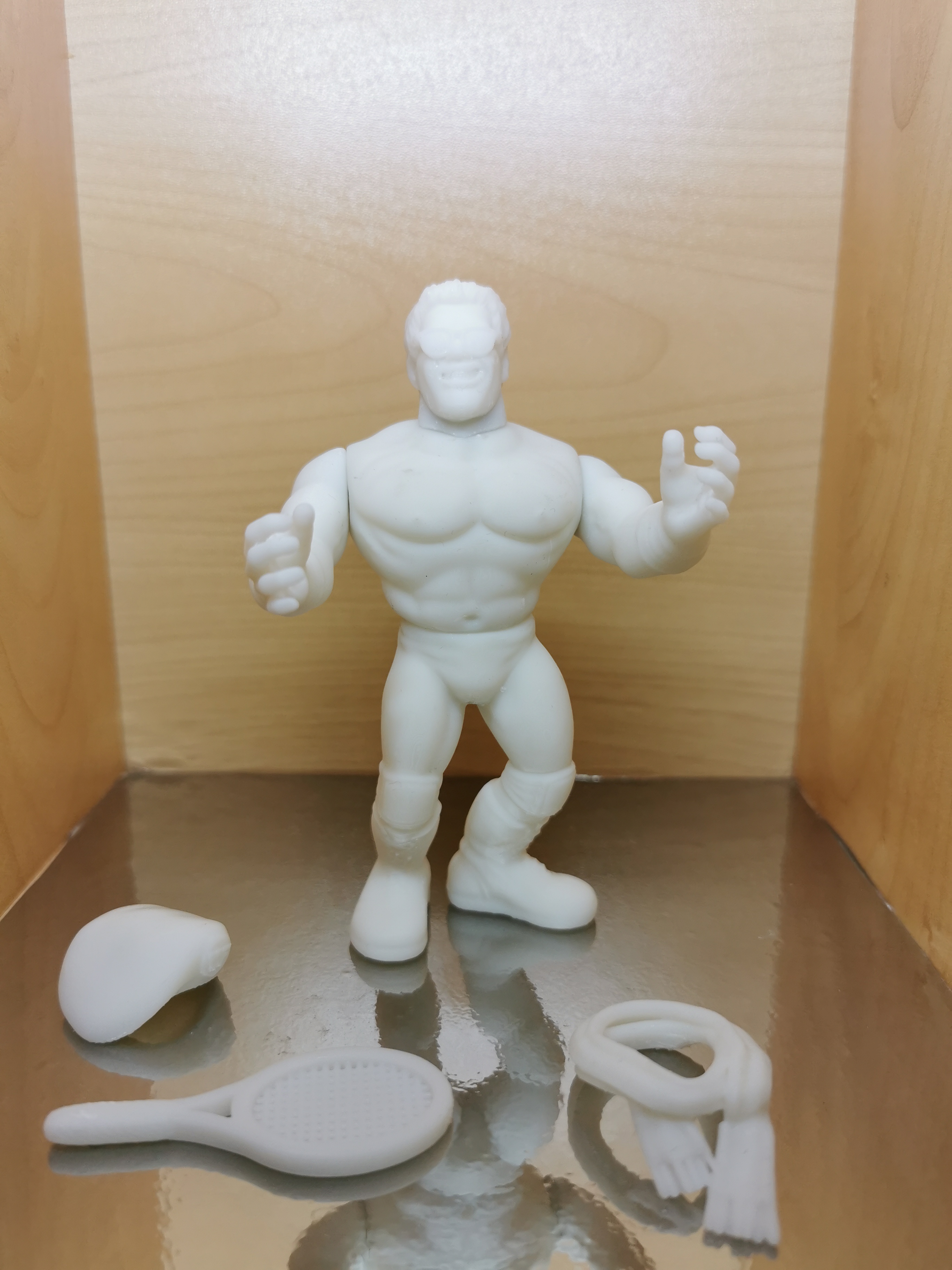 3D file WWF Rick the Model Martel Full Figur Promo Prize 🤼・3D printer ...