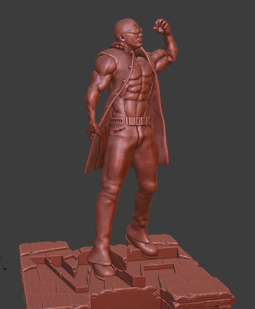 STL file The Rock Dwayne Johnson・Model to download and 3D print・Cults