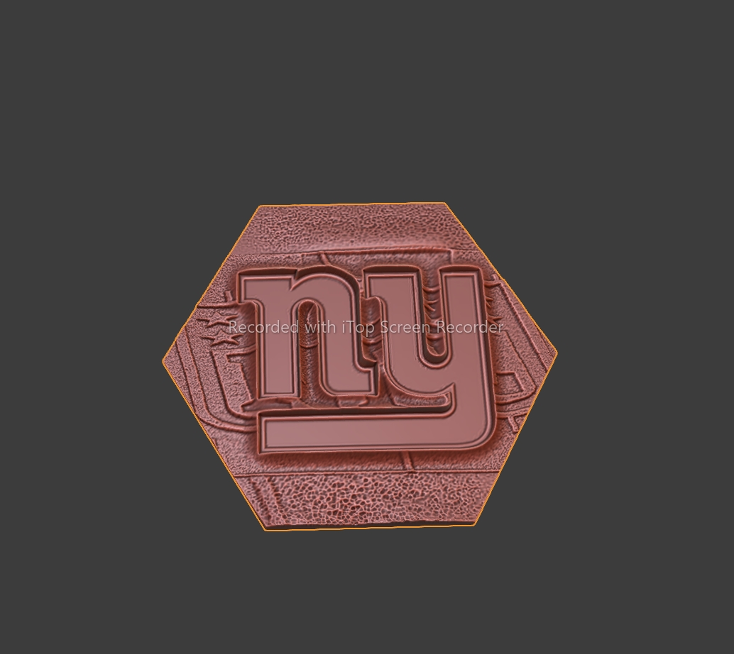 3D file Football NFL Wall Deco NY・3D printer design to download・Cults