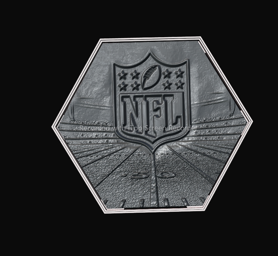 Free 3D file Football NFL Wall Deco・3D printing design to download・Cults