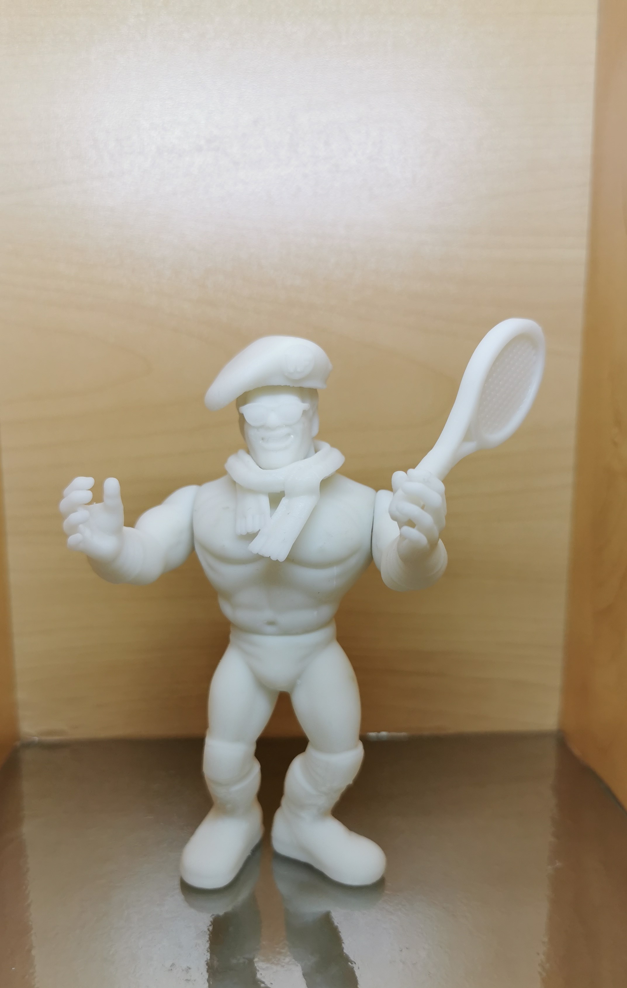 3D file WWF Rick the Model Martel Full Figur Promo Prize 🤼・3D printer ...