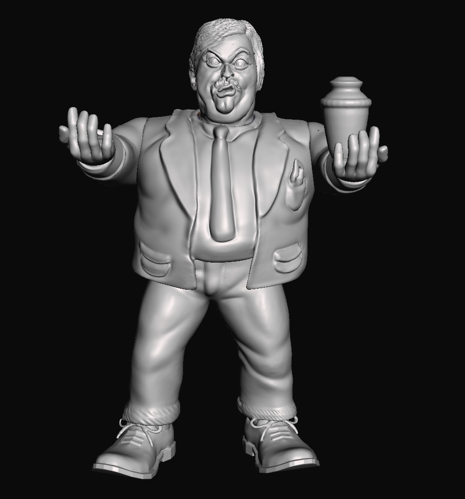 STL file Booker T WWE・Design to download and 3D print・Cults