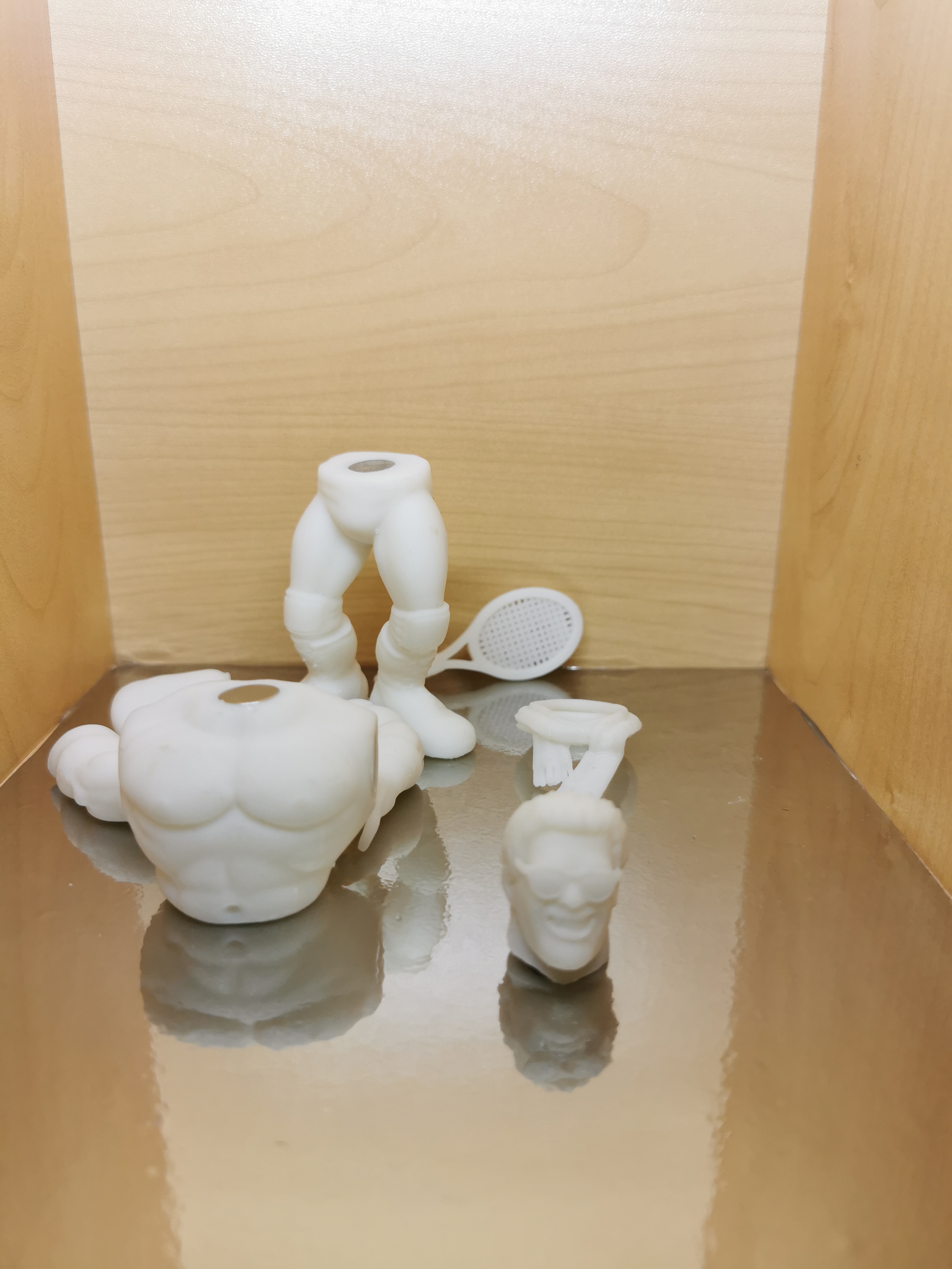 3D file WWF Rick the Model Martel Full Figur Promo Prize 🤼・3D printer ...