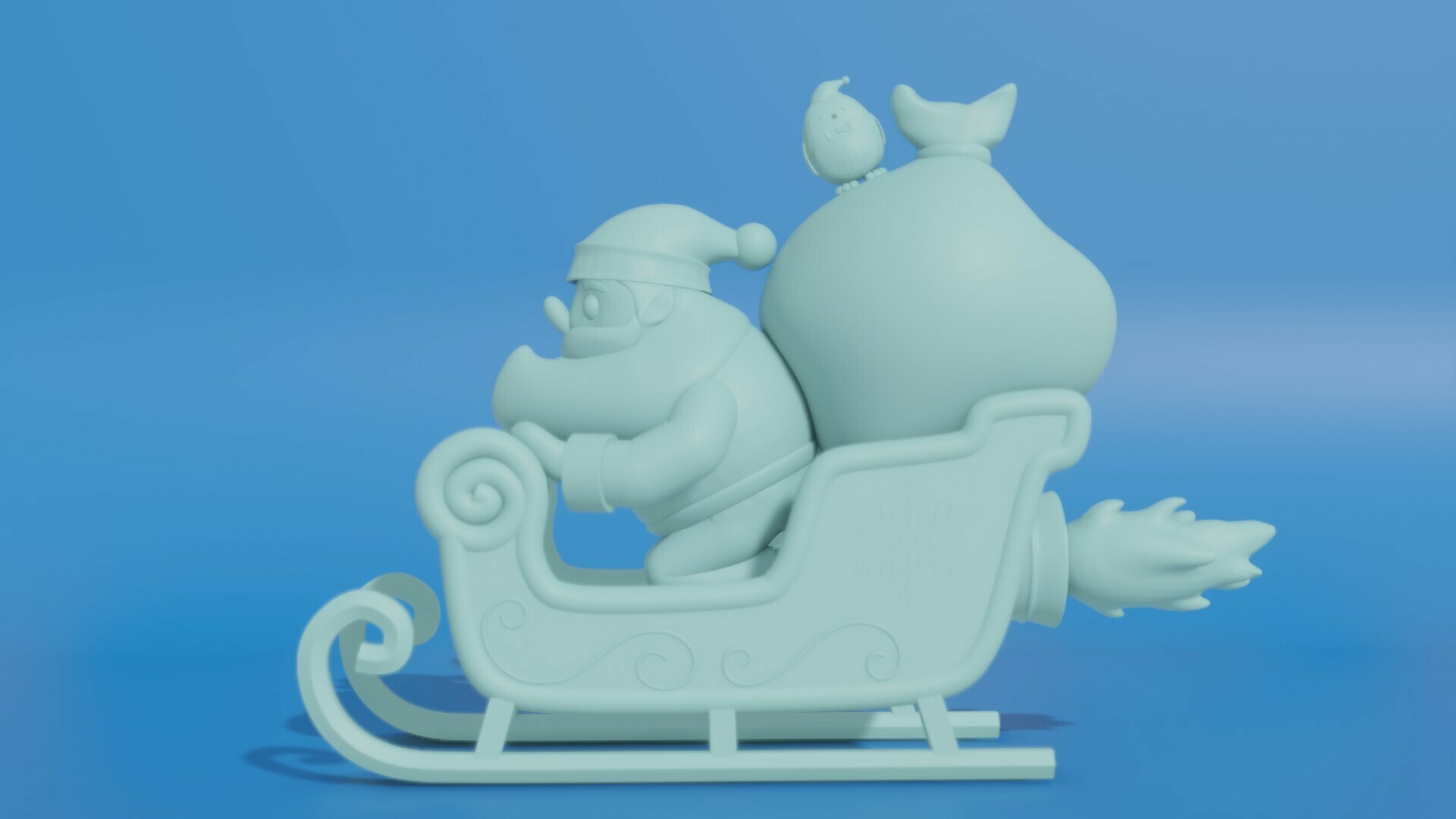 Free STL file Santa Claus (Repaired)・3D printing template to download・Cults