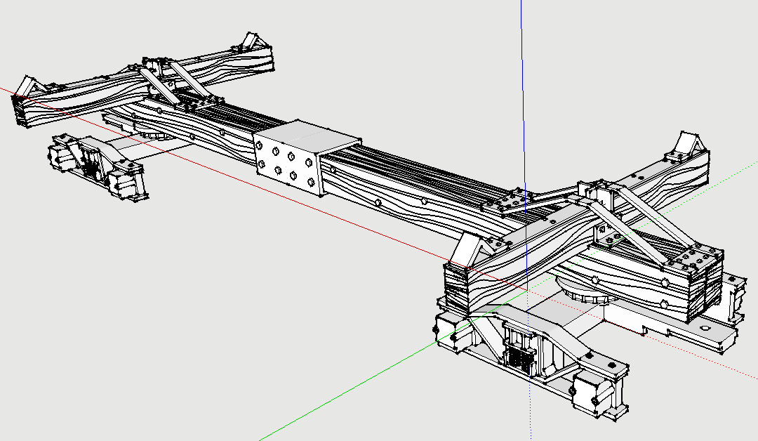 Free 3D file G Scale Skeleton Log Car Type 2 💀・3D printing template to ...
