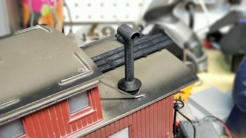 Free 3D file LGB Caboose Smoke Stack 🚬・3D print design to download・Cults