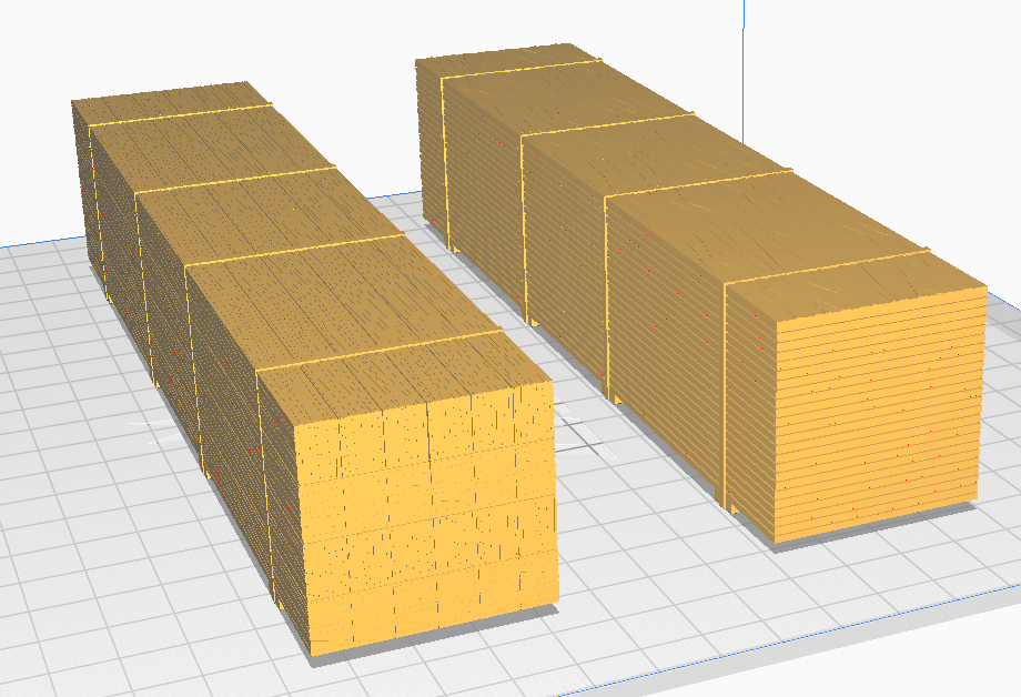 Free 3D file Wood Load for Center Beam Flat Car (G-Scale)・3D print ...