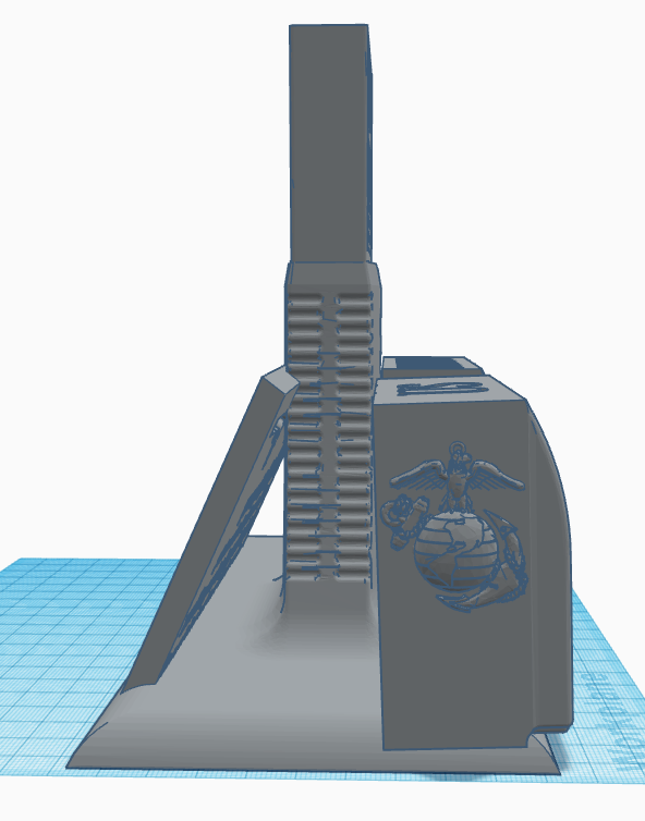 STL file US MARINE CORP AR-15 STAND 🪖・3D print model to download・Cults