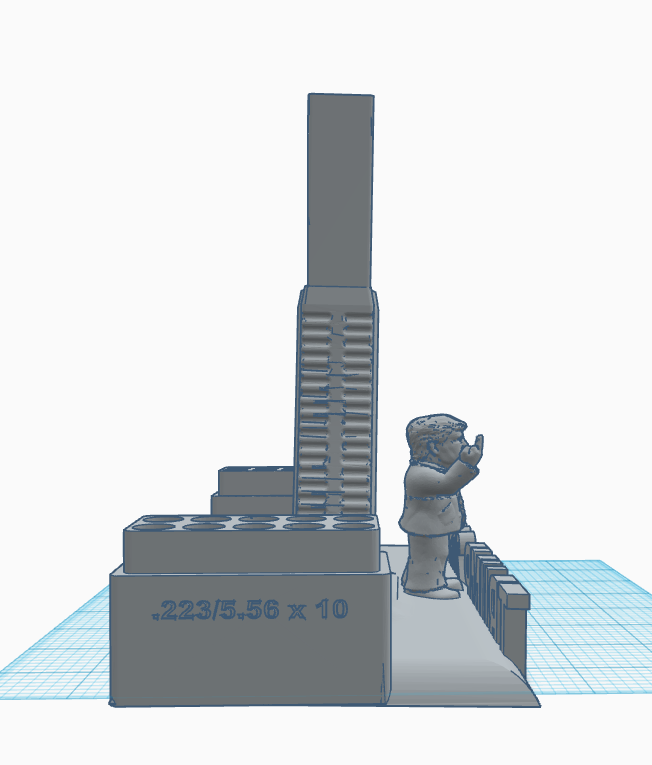 STL file TRUMP2024 AR-15 Rifle Stand・3D print design to download・Cults