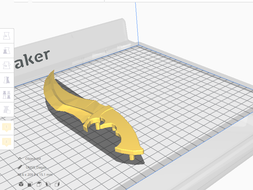 STL file Dagger・Template to download and 3D print・Cults