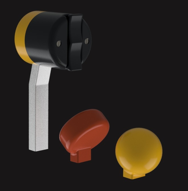 Free 3D file Bf-109 - Logitech/Saitek Quadrant Lever Heads・3D printable ...