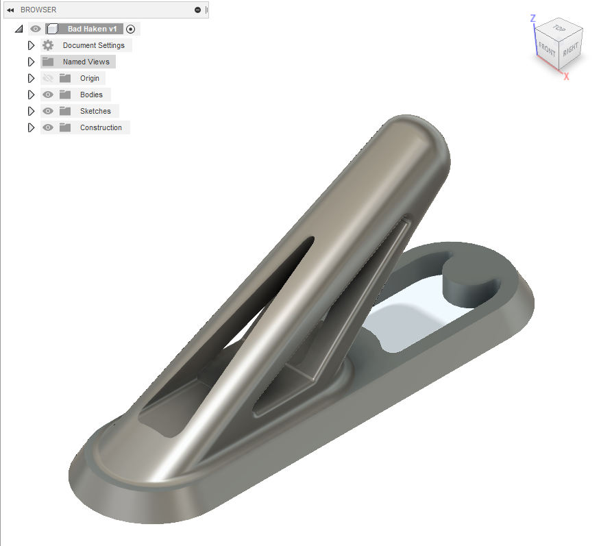 Free STL file Strong Hook 💪・3D printable object to download・Cults