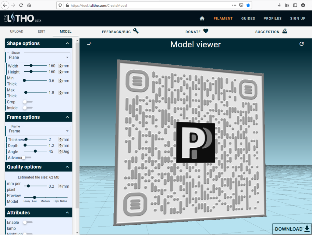 Бесплатный STL файл Ultimate QR Code 🧑‍💻・Модель 3D-принтера для ...