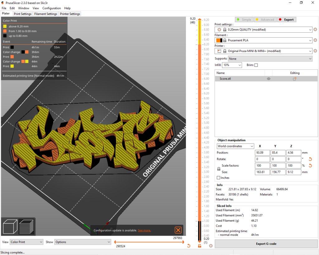 Free STL file "Score" by Causeturk - Graffitti・3D print object to ...