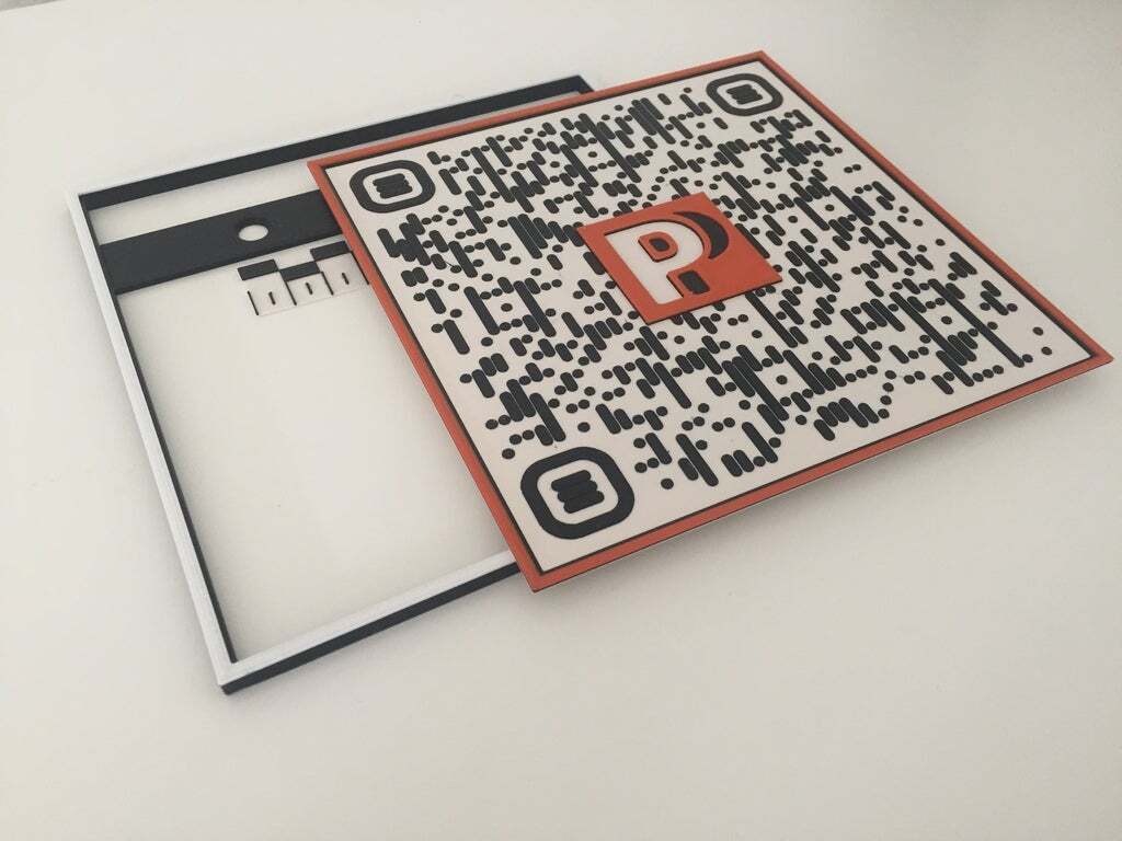 Бесплатный STL файл Ultimate QR Code 🧑‍💻・Модель 3D-принтера для ...