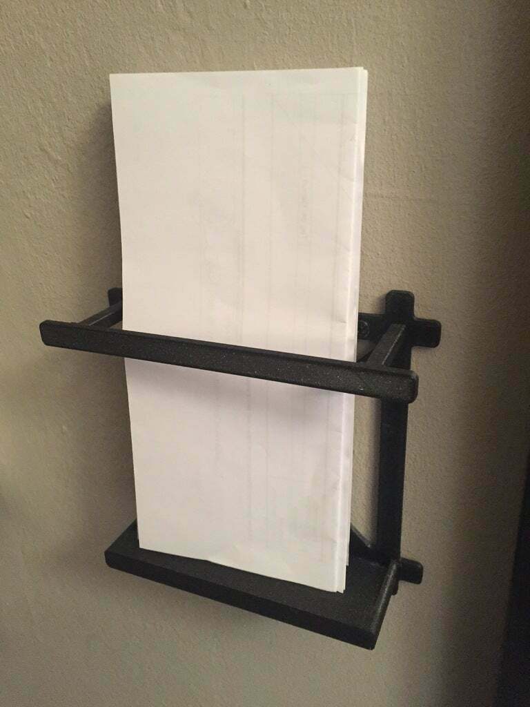 Free STL file Letter Holder (A4 folded)・Template to download and 3D ...