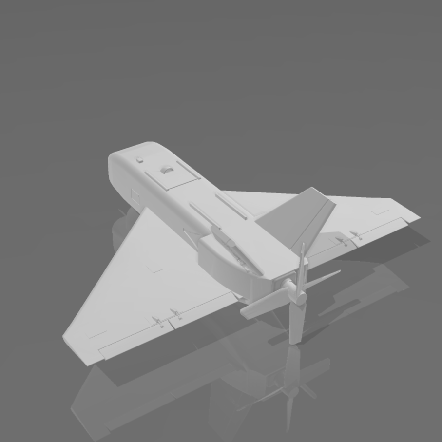 STL file SAGEM Sperwer UAV - 1:35・3D printing idea to download・Cults