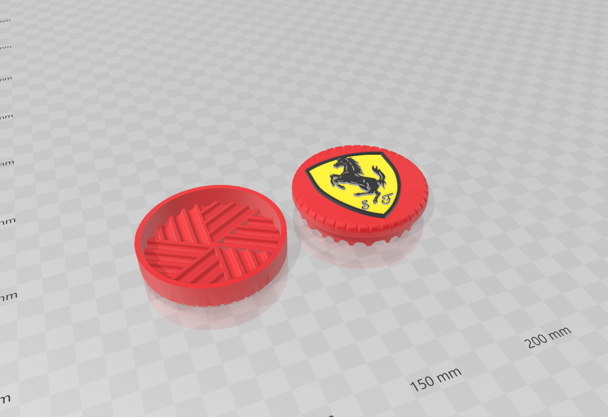Free STL file ferrari grinder・Template to download and 3D print・Cults