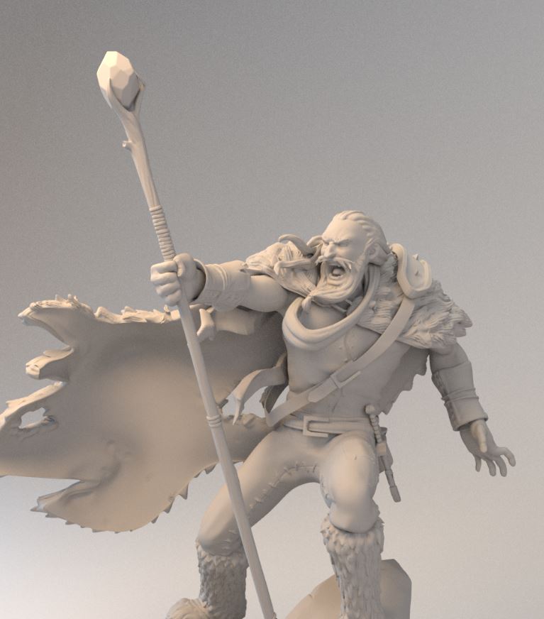 STL file Goliath Skywatcher 🧙・3D printable model to download・Cults