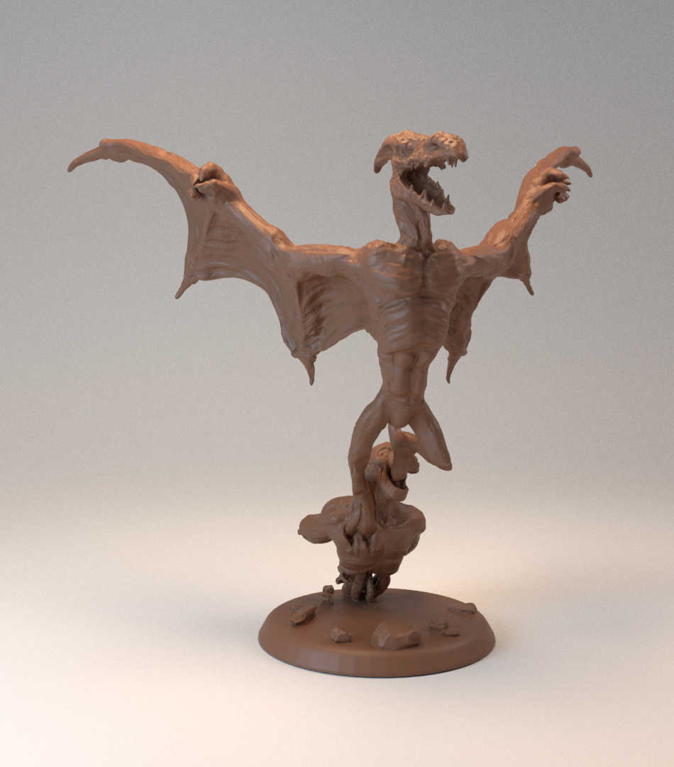 STL file Pterafolk - 03 🦖・3D printing template to download・Cults
