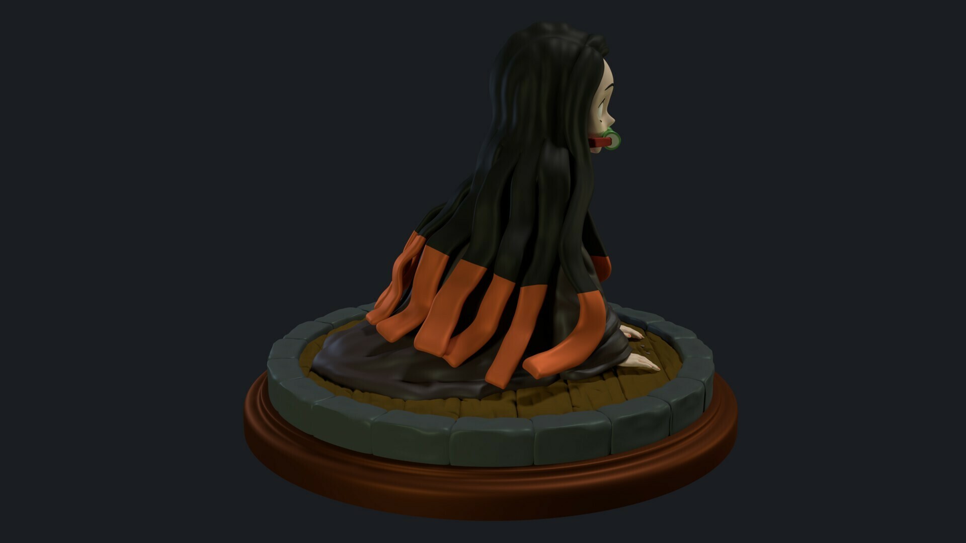 3D file Kamado Nezuko - Child・3D printable model to download・Cults