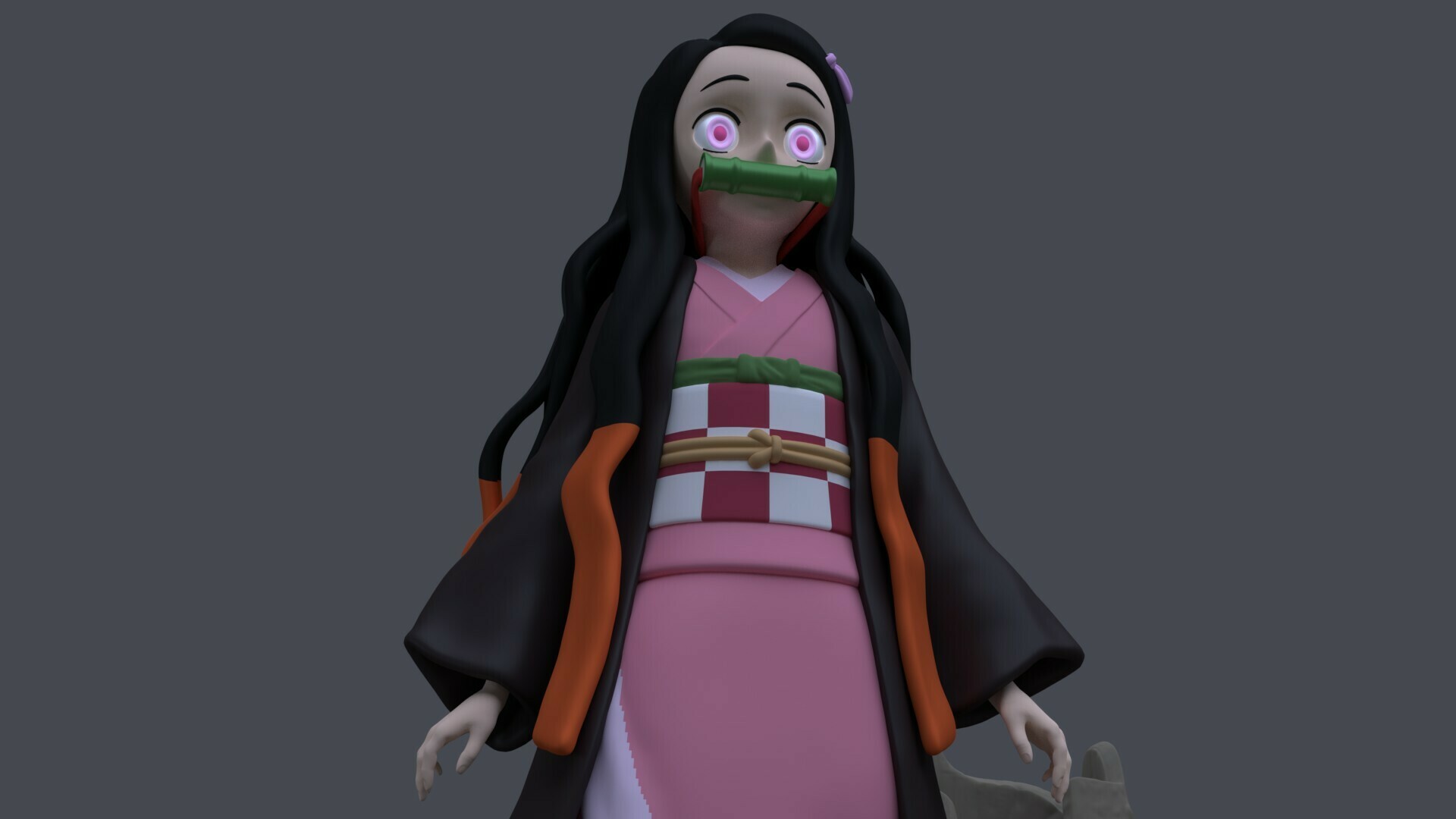 Fichier 3D Kamado Nezuko 🗿・Design imprimable en 3D à télécharger・Cults