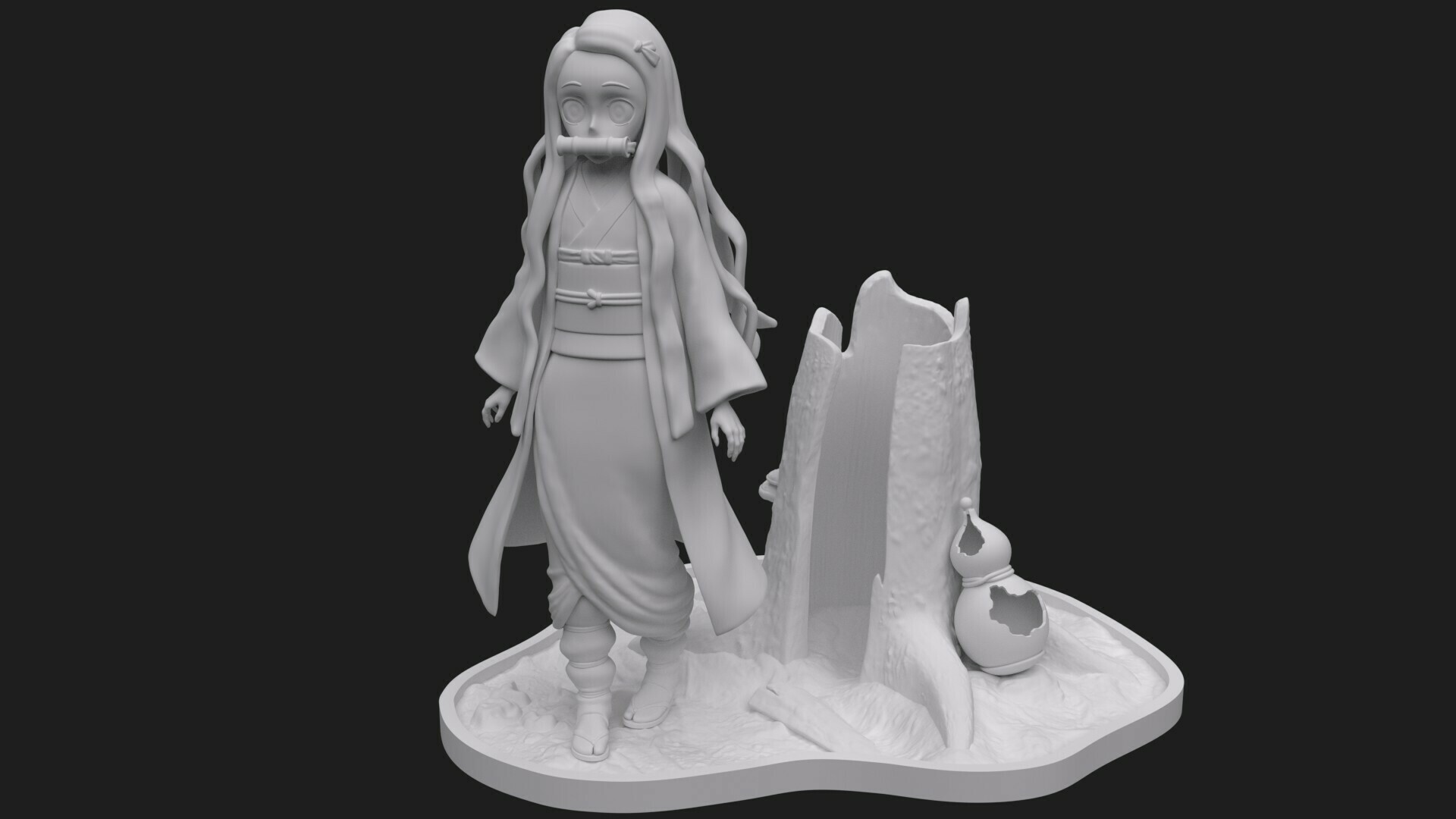 3D file Kamado Nezuko 👧・3D printer design to download・Cults