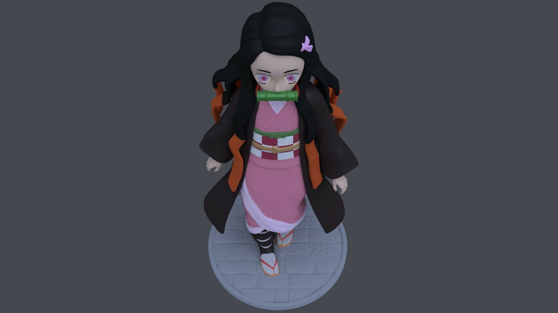 Download STL file Kamado Nezuko • Design to 3D print ・ Cults