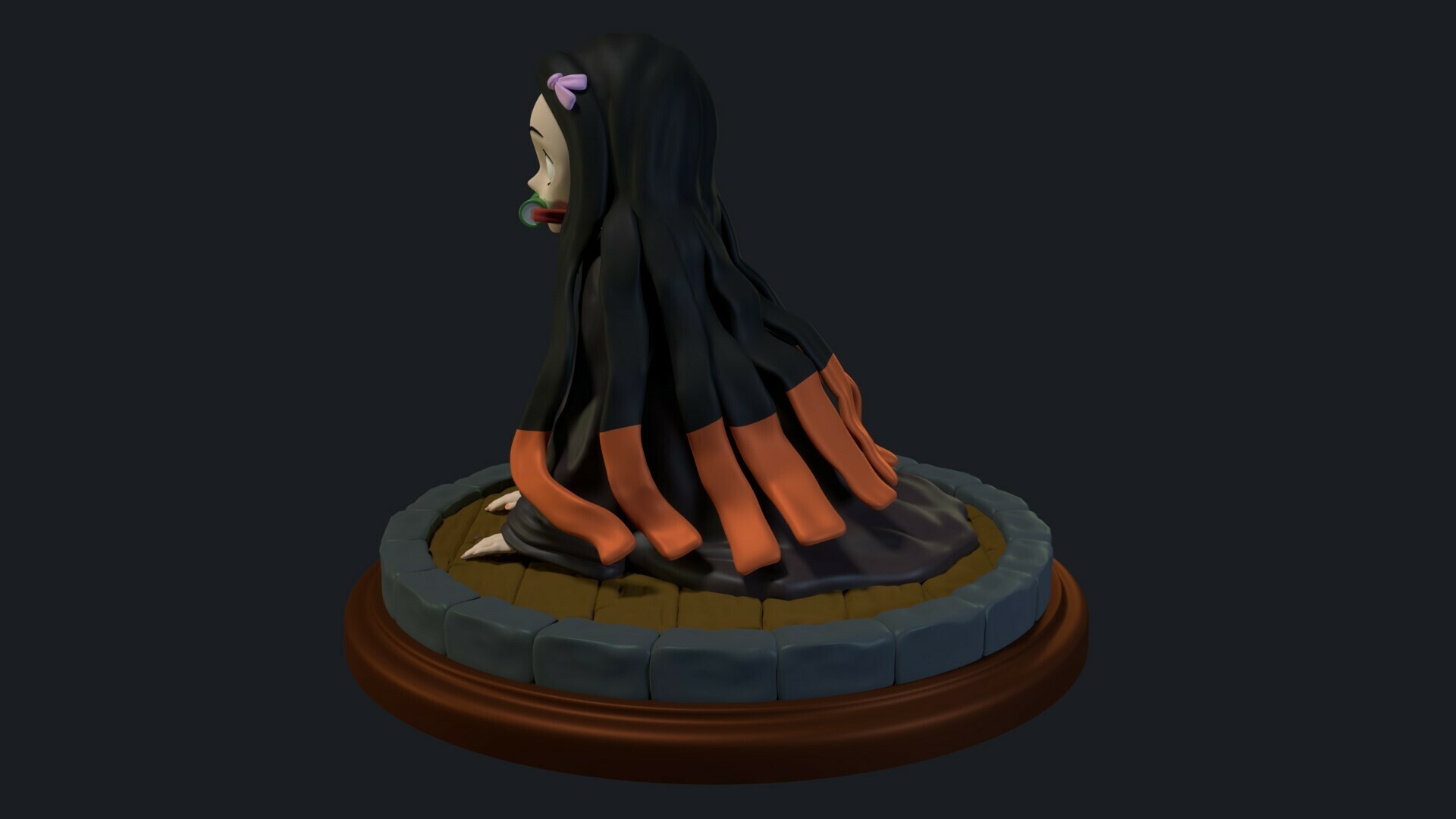3D file Kamado Nezuko - Child・3D printable model to download・Cults
