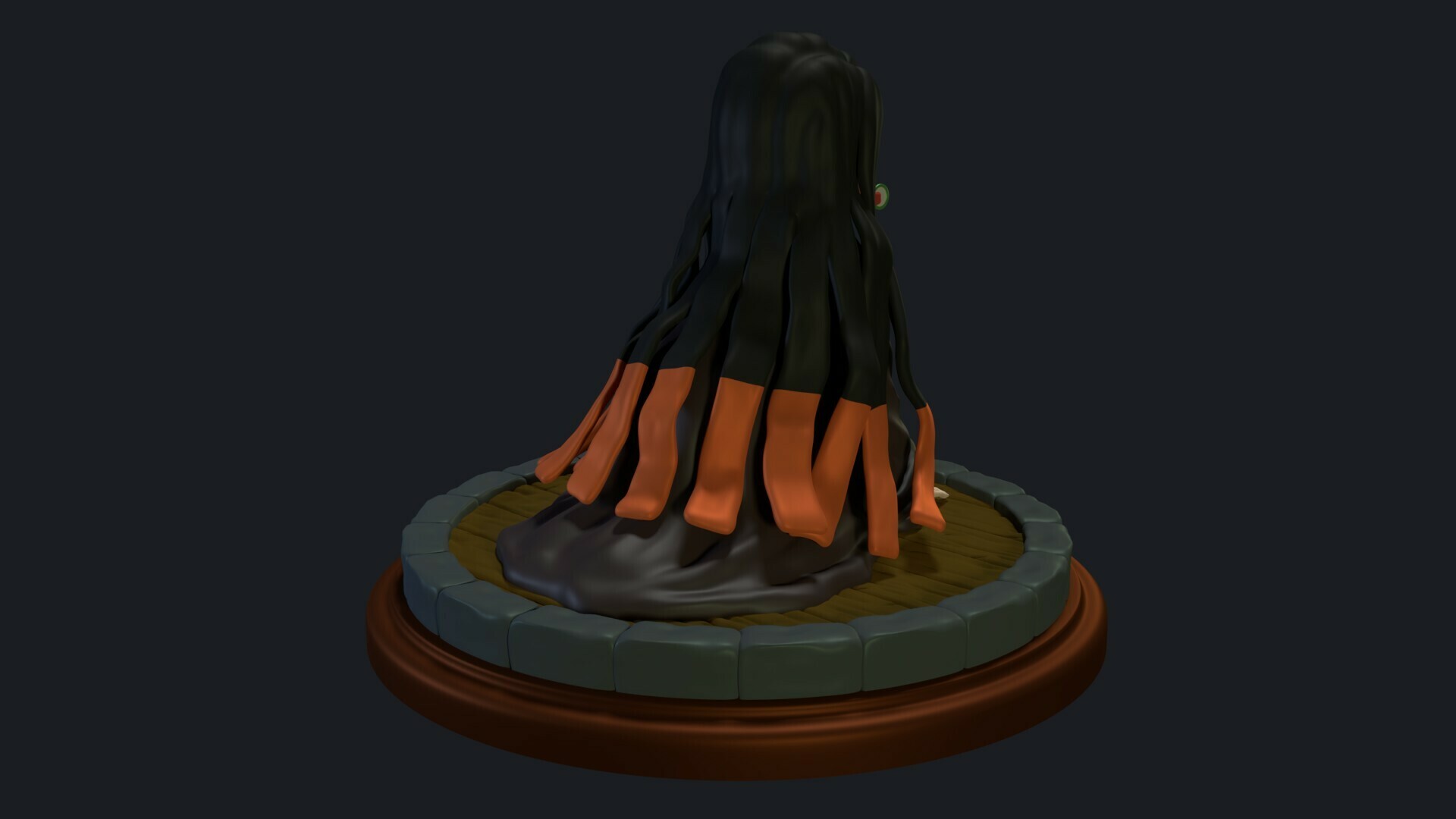 3D file Kamado Nezuko - Child・3D printable model to download・Cults