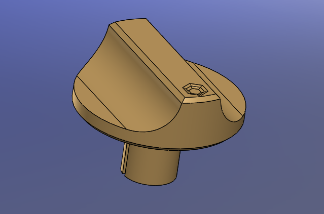 Free STL file Machine Control Knob・3D printer design to download・Cults