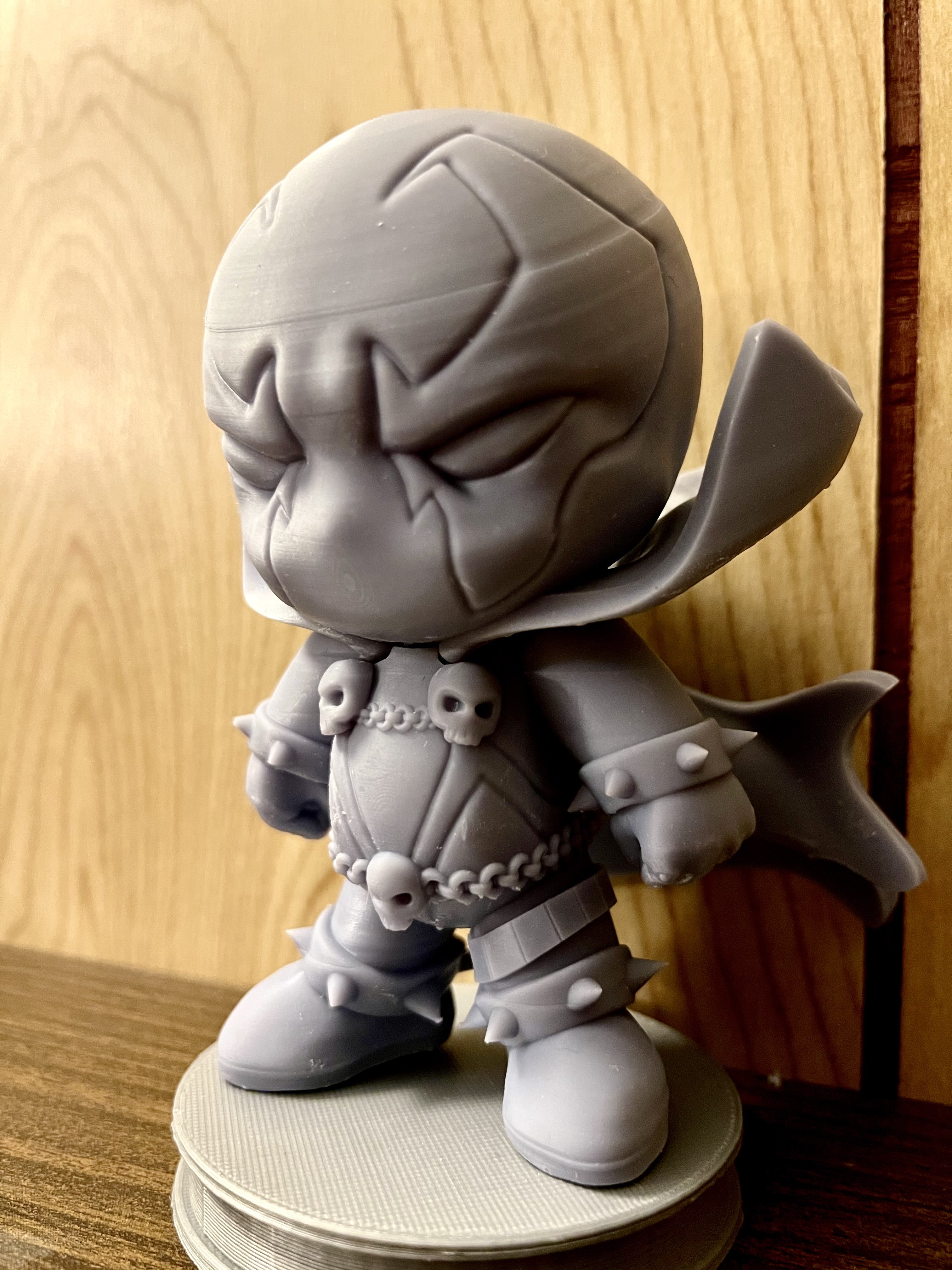 OBJ file Chibi Spawn・Model to download and 3D print・Cults