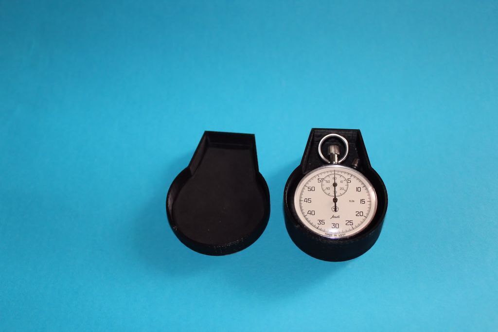 Free STL file Stopwatch Storage Case 55 mm・3D printable model to ...