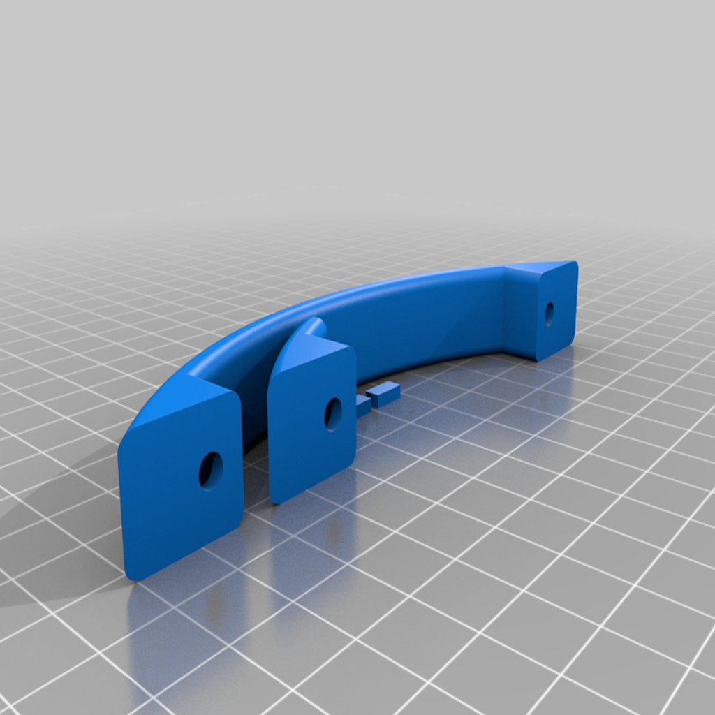 Free STL file Customizable Drawer Handle or Cabinet Handle 🏢・3D ...