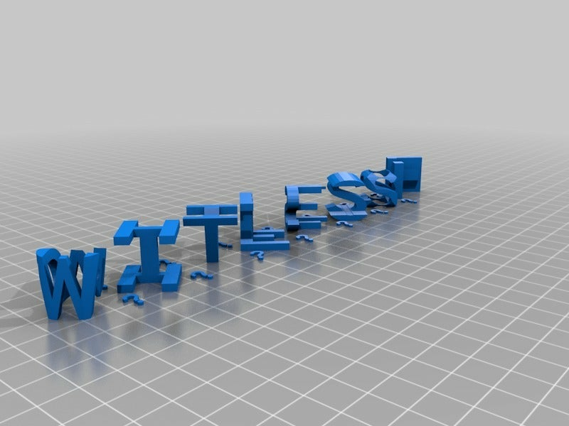 Free STL file Customizable Triple Letter Blocks Illusion 🎨・Model to ...