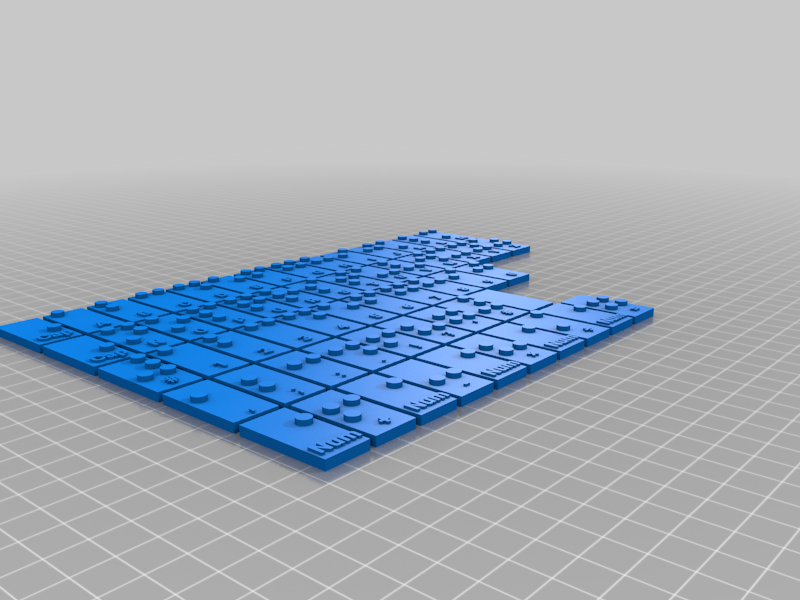 Free STL file Customizable LEGO-compatible Braille Bricks. 🧱・3D ...