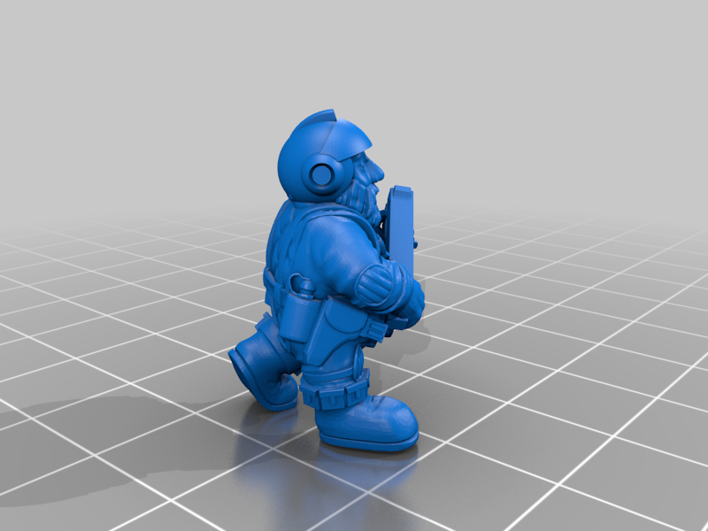 Free 3D file Space Dwarfs with Bolters 🛰・3D printing design to download ...