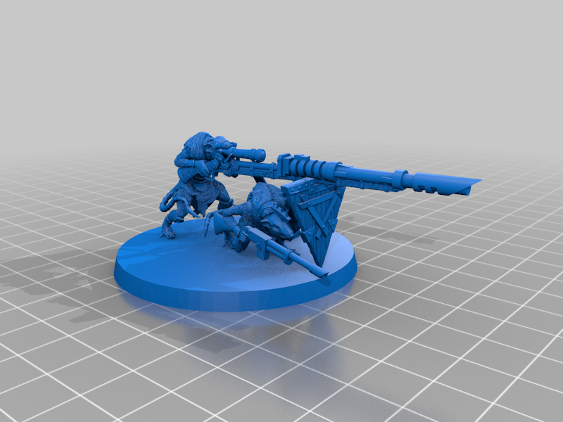 Free STL file Skaven Lascannon Sniper Heavy Team・3D printable model to ...