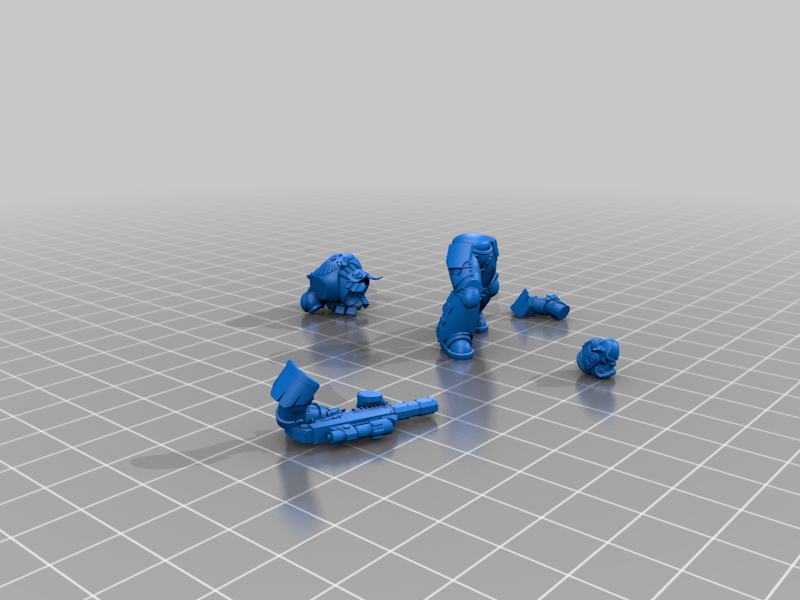 Free 3D file Ork Heavy Intercessor 🎲・3D print design to download・Cults