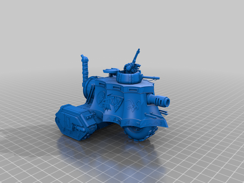 Free STL file Skaven Leman Russ・3D print design to download・Cults