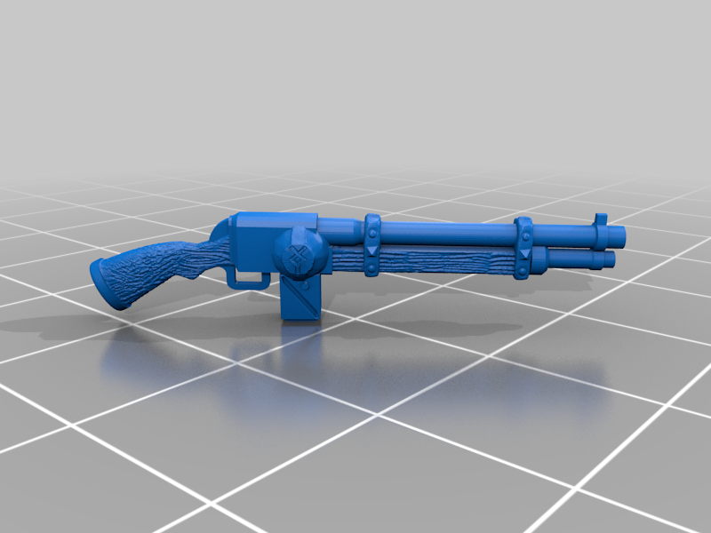 Free STL file Skaven Lasgun・Template to download and 3D print・Cults