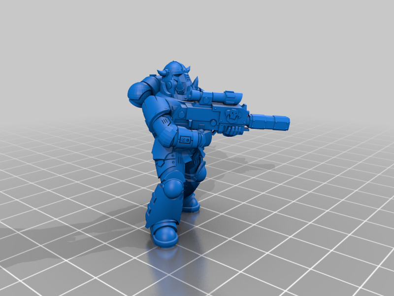 Free 3D file Ork Heavy Intercessor 🎲・3D print design to download・Cults