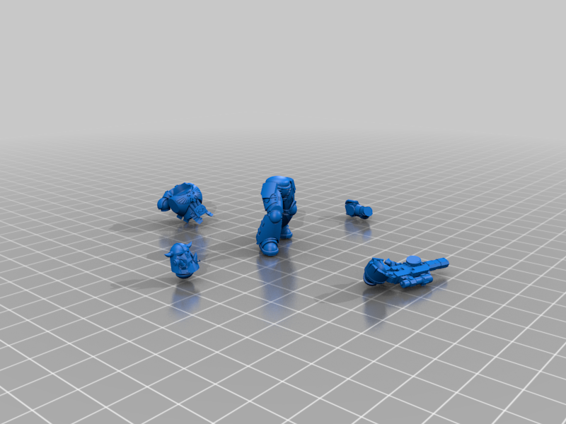 Free 3D file Ork Heavy Intercessor 🎲・3D print design to download・Cults