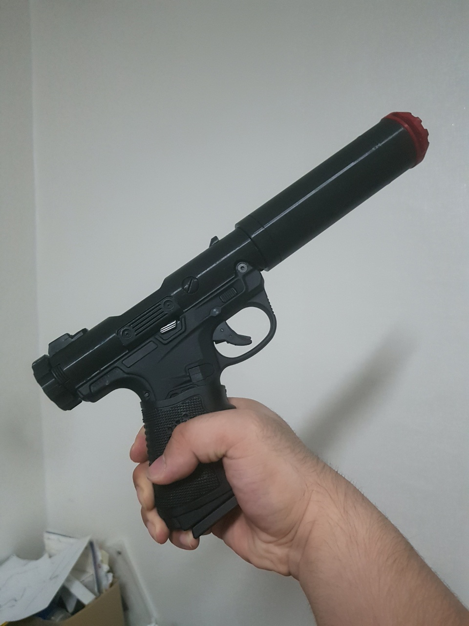 STL file Airsoft aap-01 B&T VP9 Custom receiver・Model to download and ...